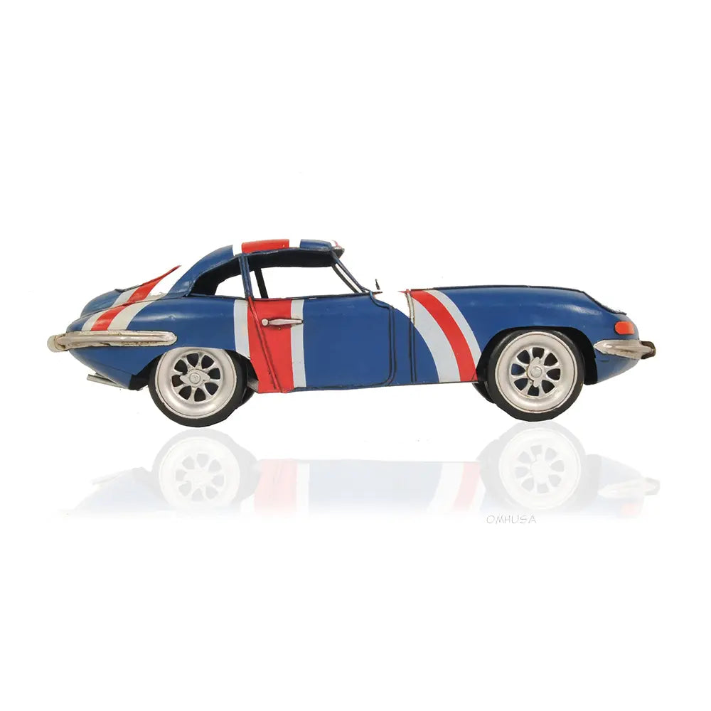 1961 E-Type Jaguar Model Car Metal Handmade– The National Memo