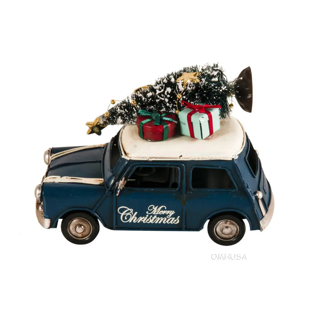 Handmade 1960s Mini Cooper Christmas Car Model Set of 2– The National Memo