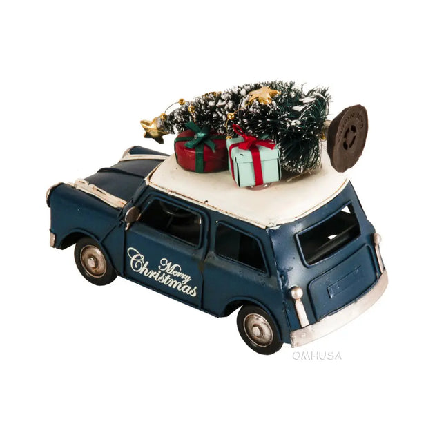 Handmade 1960s Mini Cooper Christmas Car Model Set of 2– The National Memo