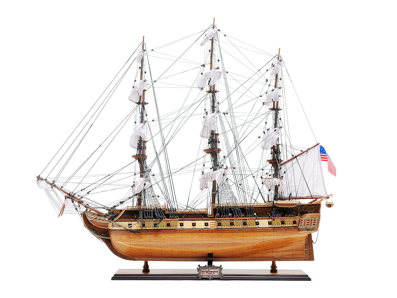 Ultimate USS Constitution Combo: A Model Ship and Classic Hat– The ...