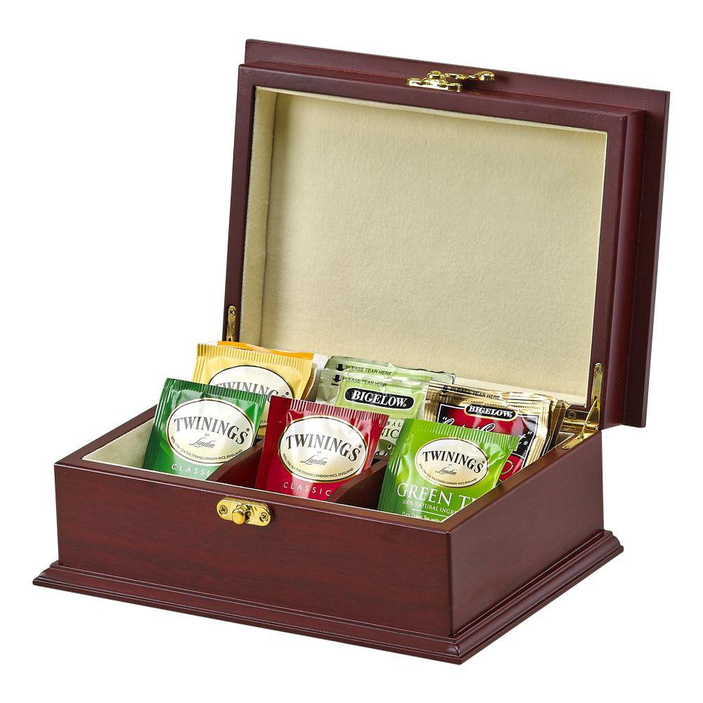 Personalized Wood Tea Box– The National Memo