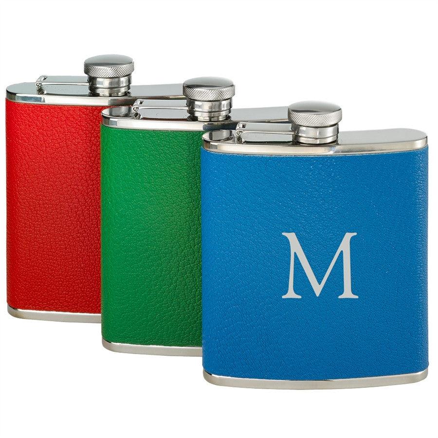 You-Initial-It Leather - 6 Oz Flask– The National Memo