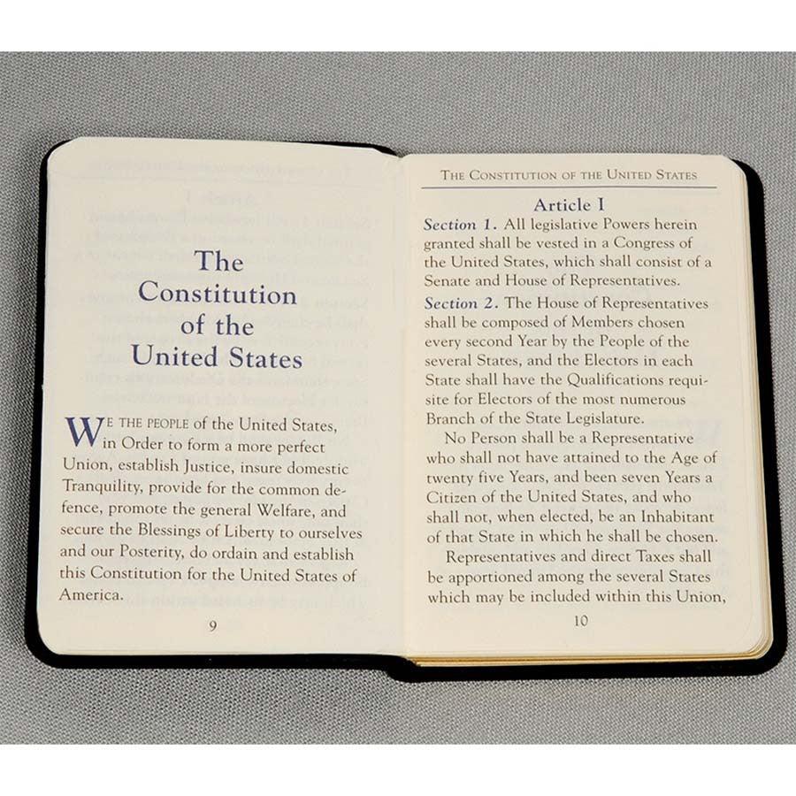 Mini United States Constitution- Best Personalized leather– The ...