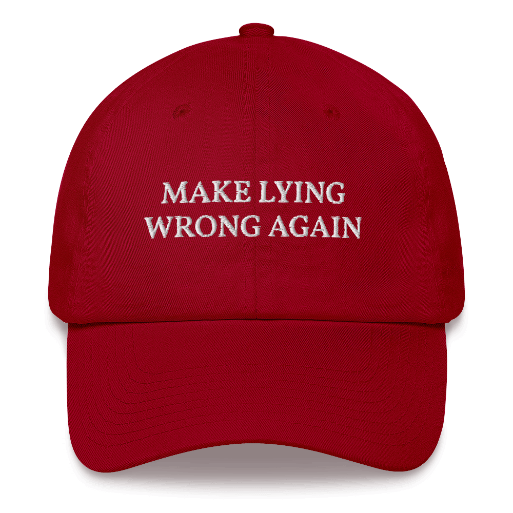 Make Lying Wrong Again Hat– The National Memo