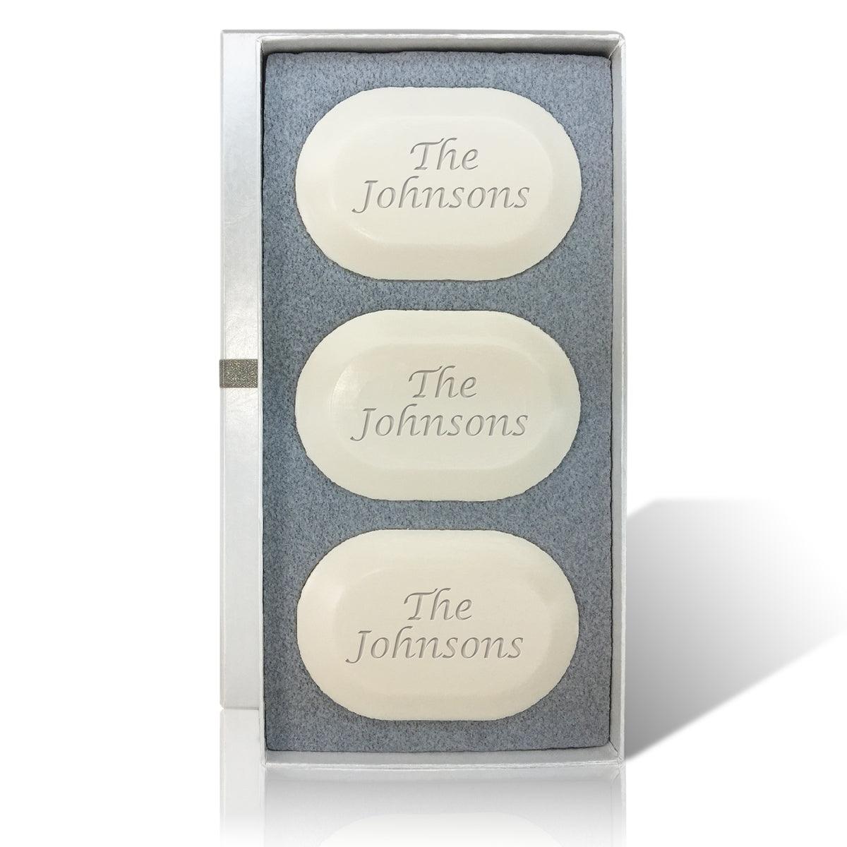 Personalized Soap Gift Set, 3 bars30.00 USD– The National Memo